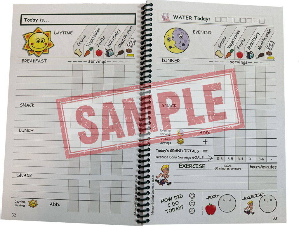 DietMinder Junior - MemoryMinder Journals